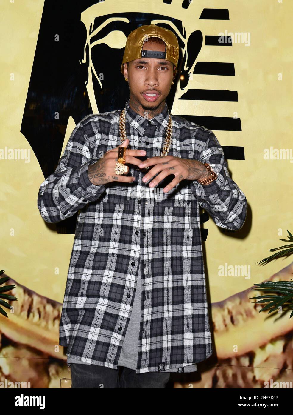 Tyga at the Press Opening Party for rapper Tyga's Last Kings Flagship ...