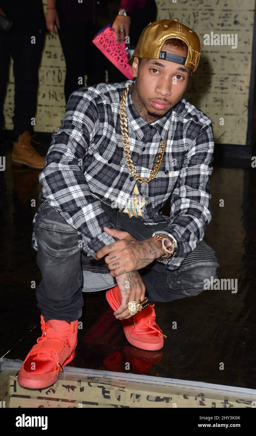 Tyga at the Press Opening Party for rapper Tyga's Last Kings Flagship ...