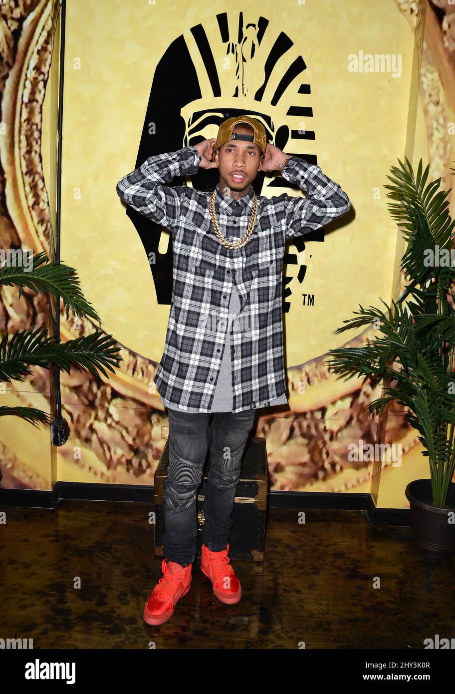 Tyga at the Press Opening Party for rapper Tyga's Last Kings Flagship ...