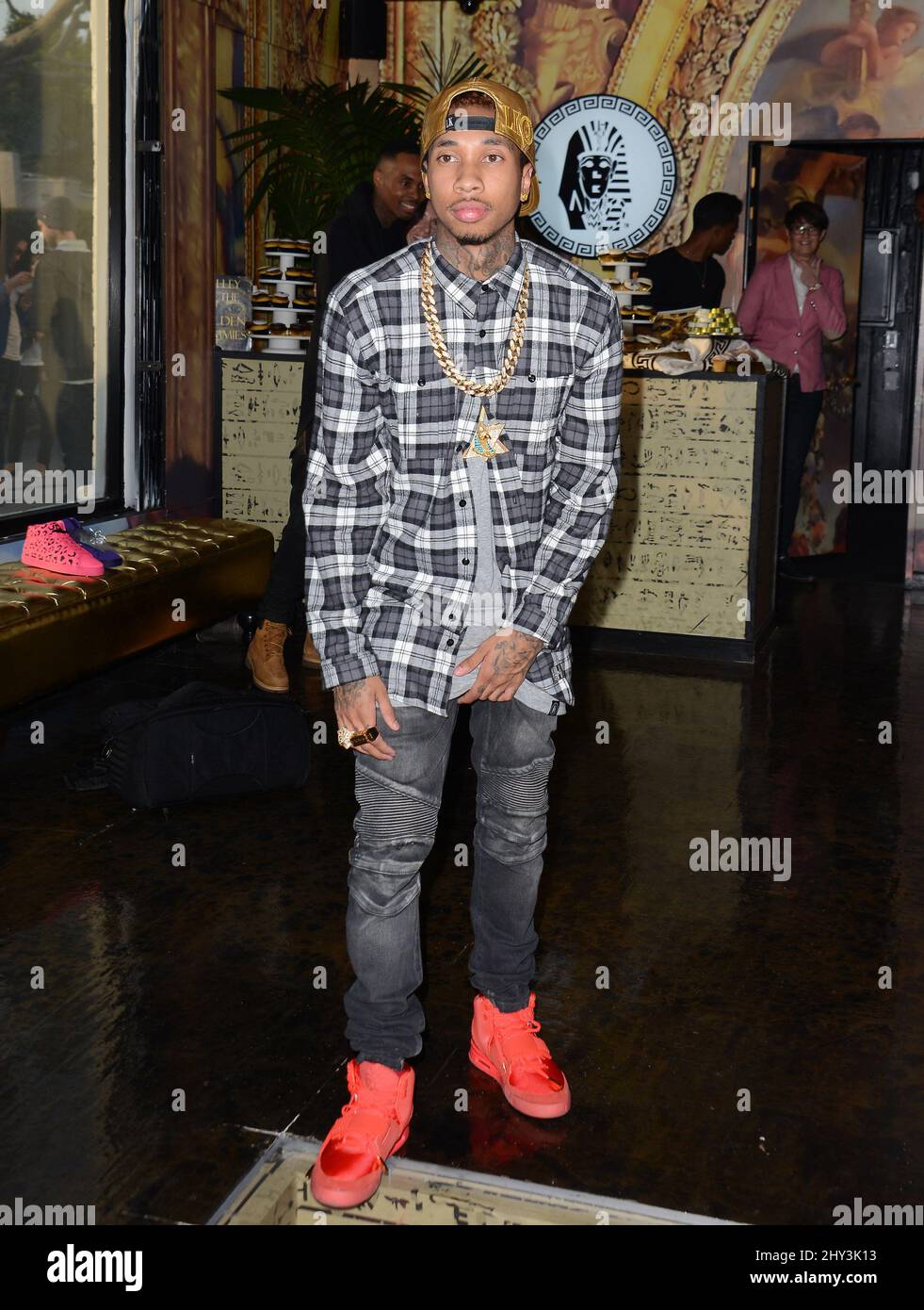 Tyga at the Press Opening Party for rapper Tyga's Last Kings Flagship ...