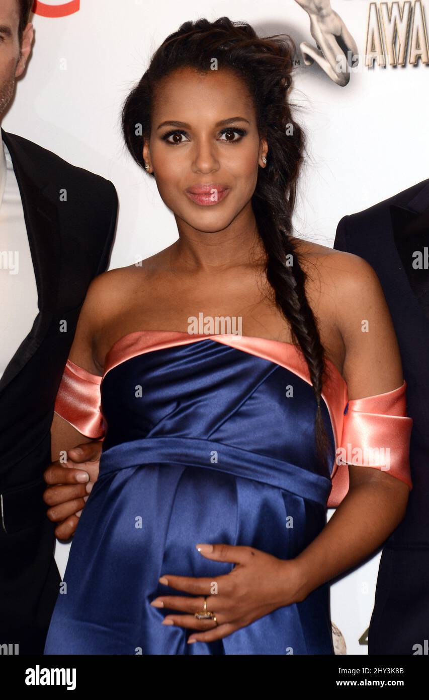 Kerry Washington in the press room at the 45th NAACP Image Awards held ...