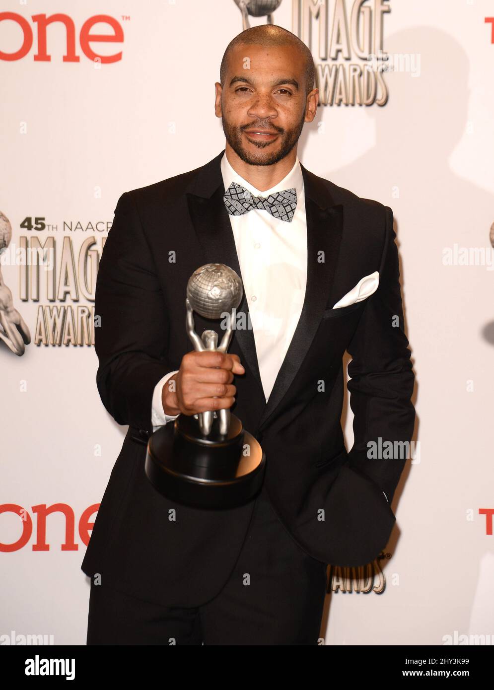 Aaron D. Spears in the press room at the 45th NAACP Image Awards held ...