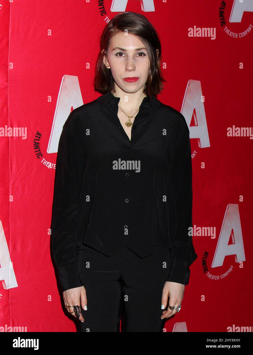 Zosia Mamet arriving for the 2014 Atlantic Theater Company's Writers ...
