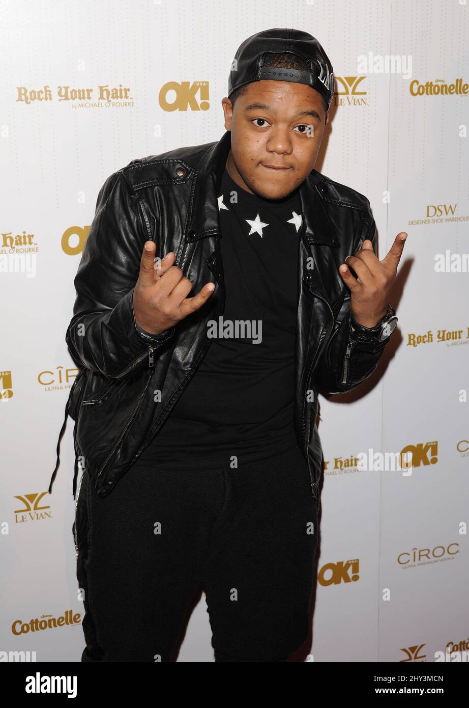 Kyle Massey arriving to OK Magazine's Pre-Oscar Party held at Greystone ...