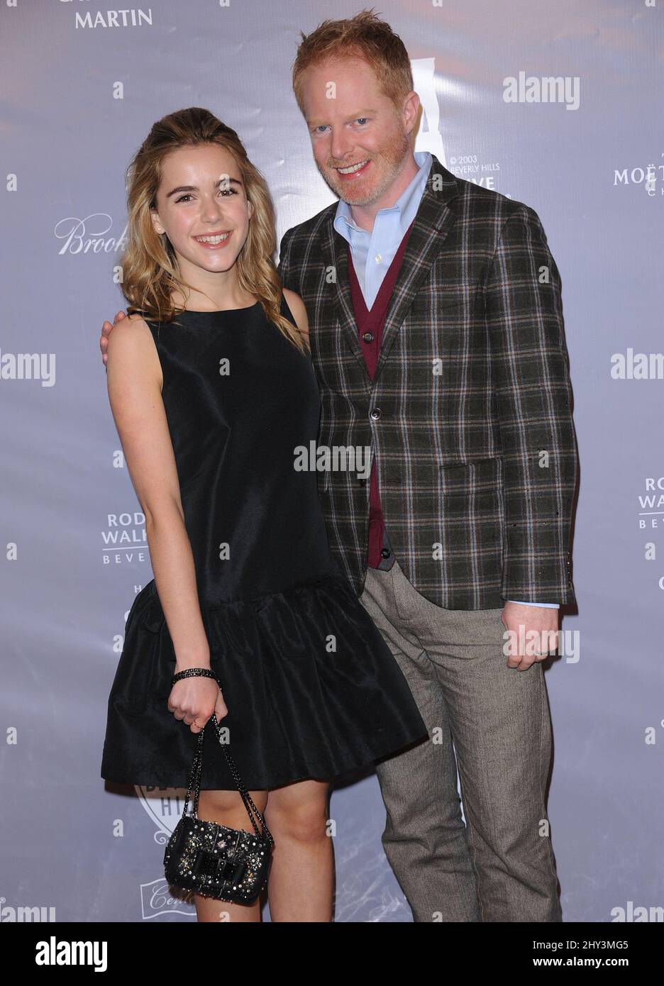 Kiernan Shipka & Jesse Tyler Ferguson during the Rodeo Drive Walk of ...