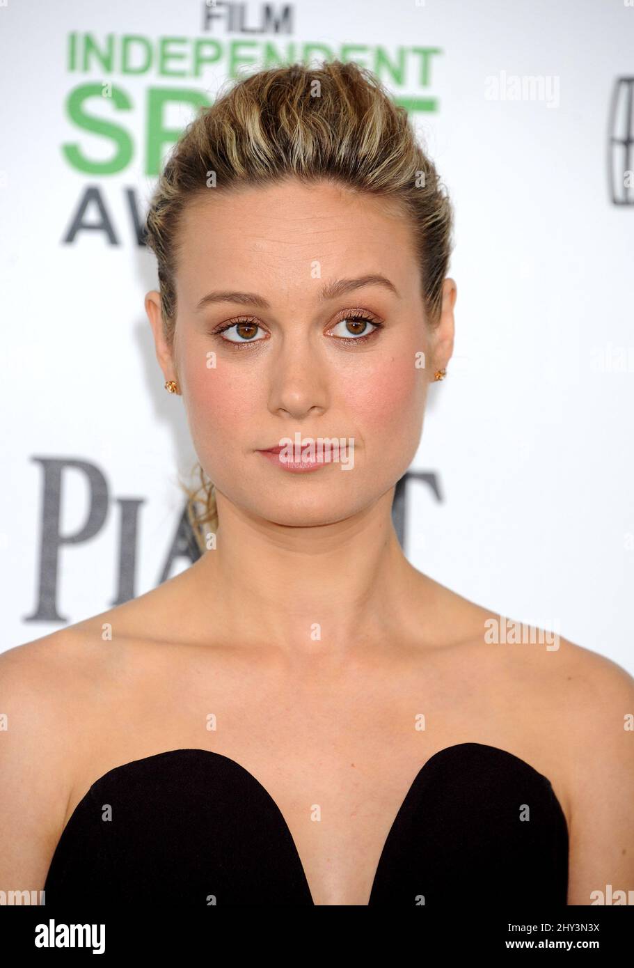 Brie larson independent spirit awards hi-res stock photography and ...