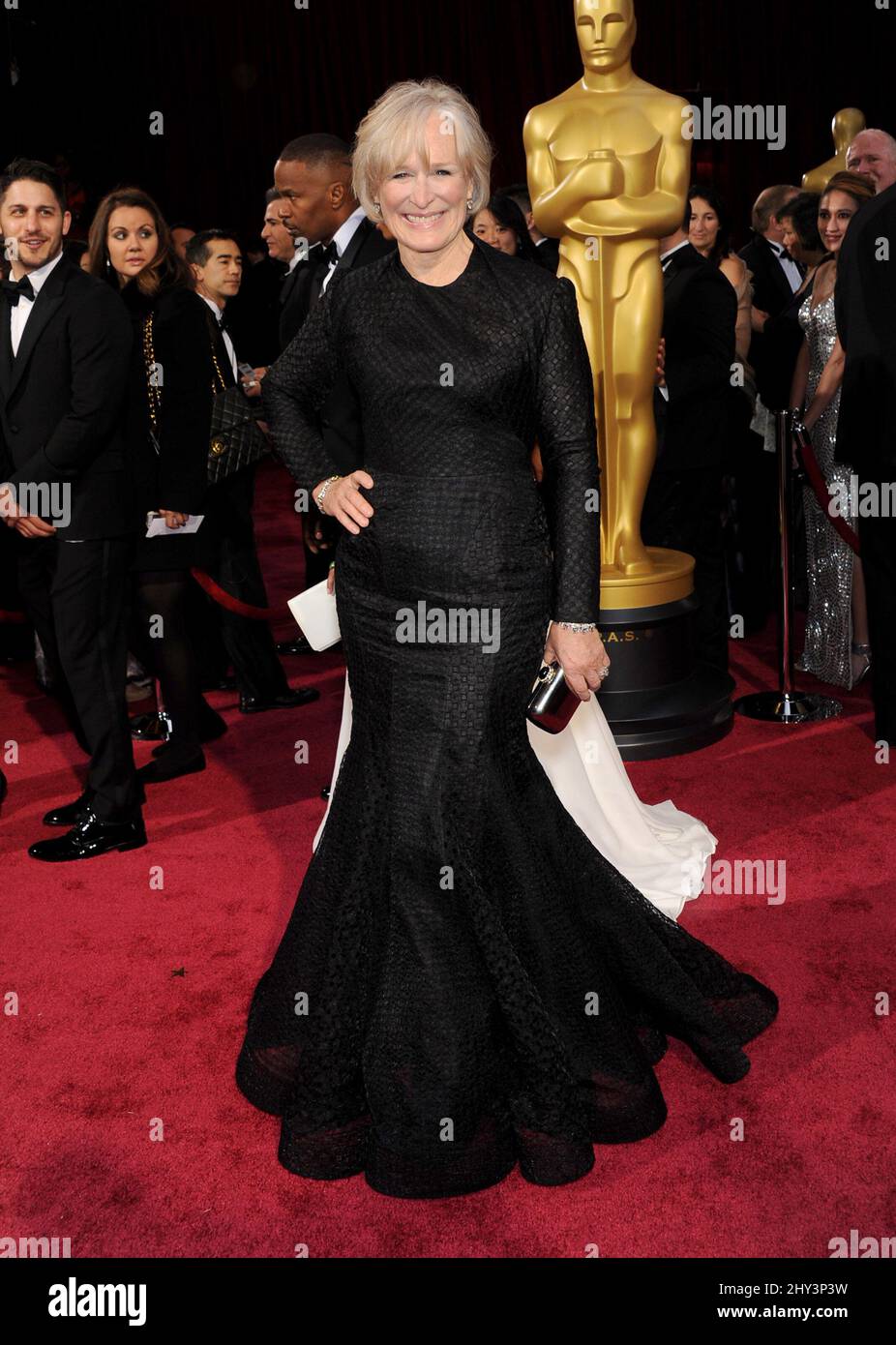 Glenn close arriving 86th academy held dolby theatre in hollywood hi ...