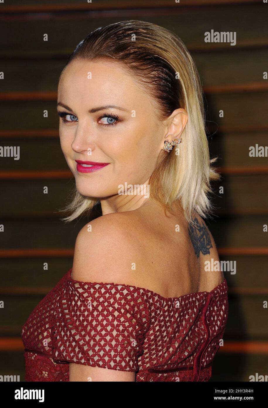 Malin Akerman attending the Vanity Fair Oscar Party hosted by editor ...