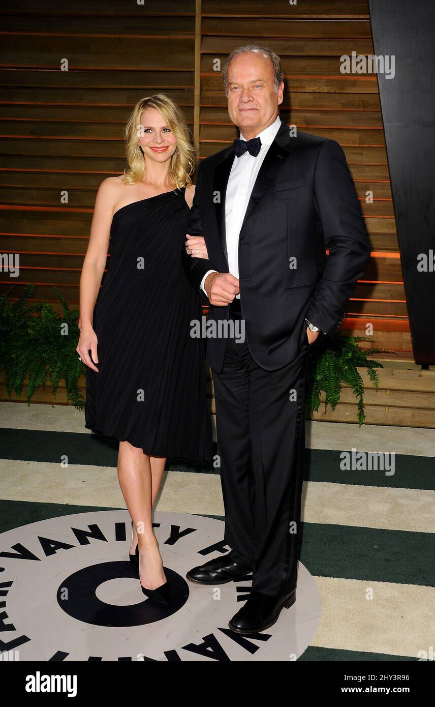 Kelsey Grammer and Kayte Walsh attending the Vanity Fair Oscar Party ...