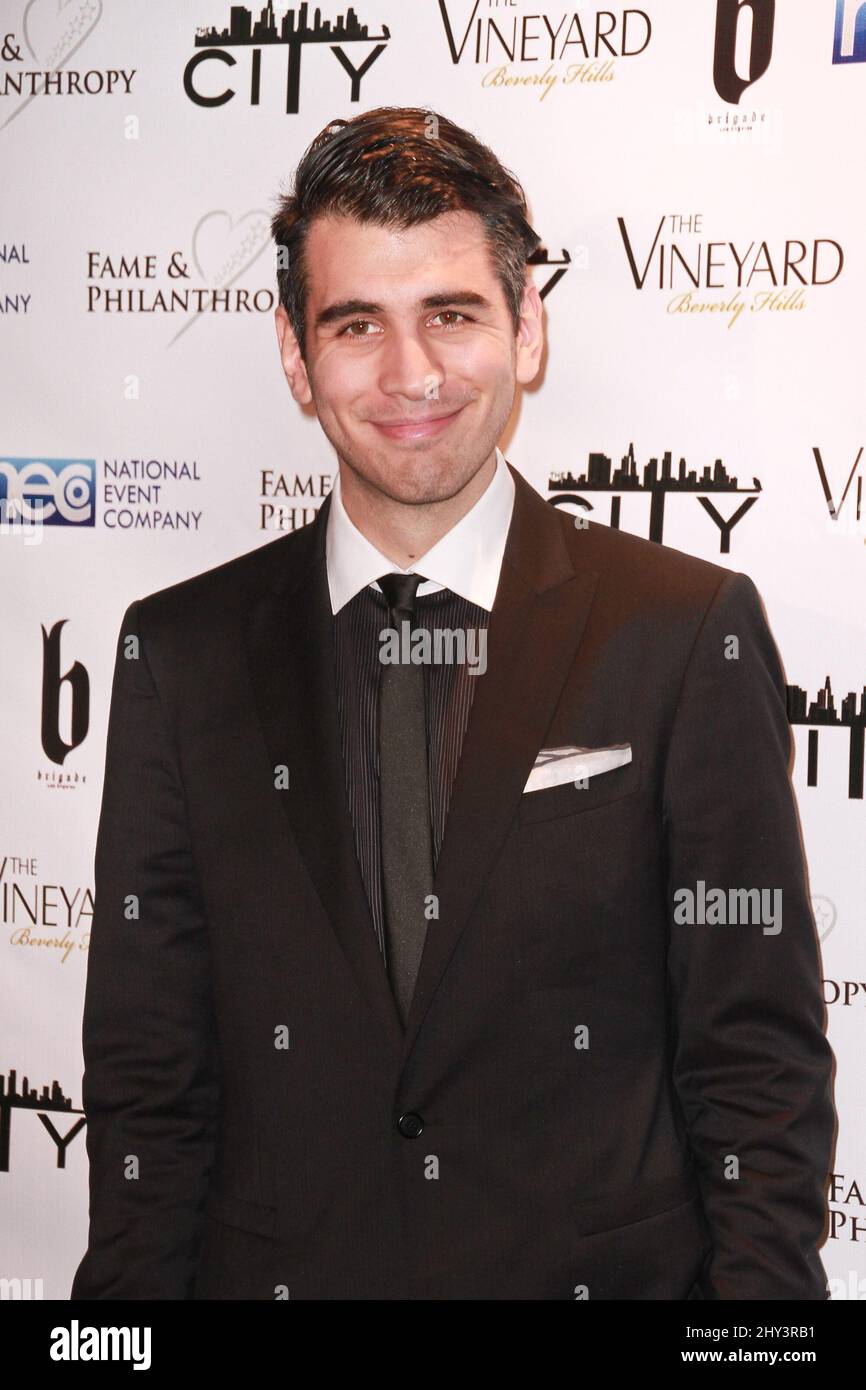 Nick Simmons attending the Fame and Philanthropy Post-Oscar Gala ...