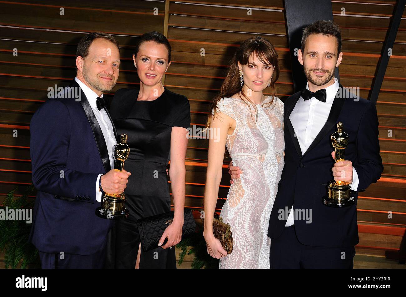 Anders Walter and Kim Magnusson attending the Vanity Fair Oscar Party ...