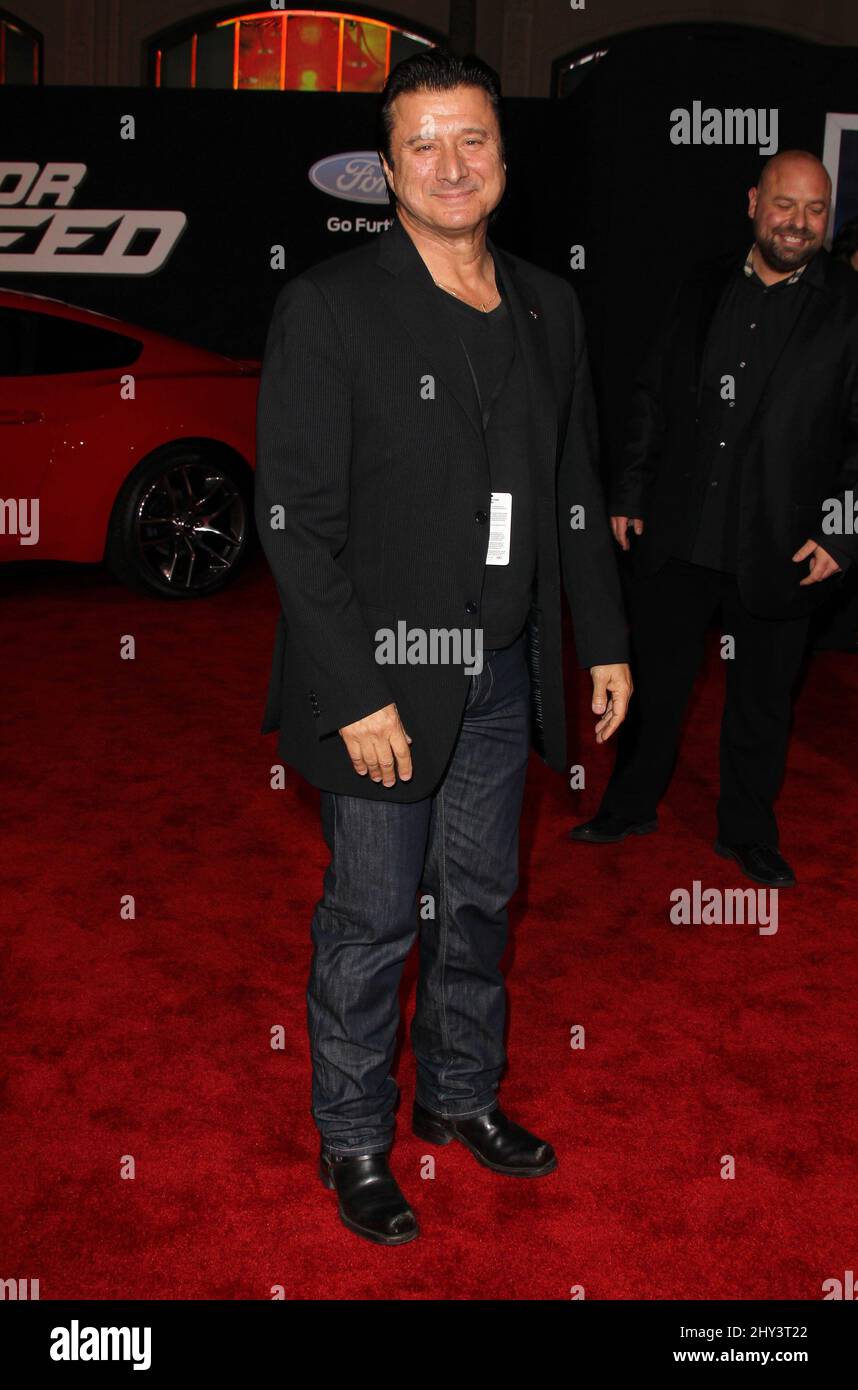 Steve Perry attending the "Need For Speed" U.S. premiere held at the ...