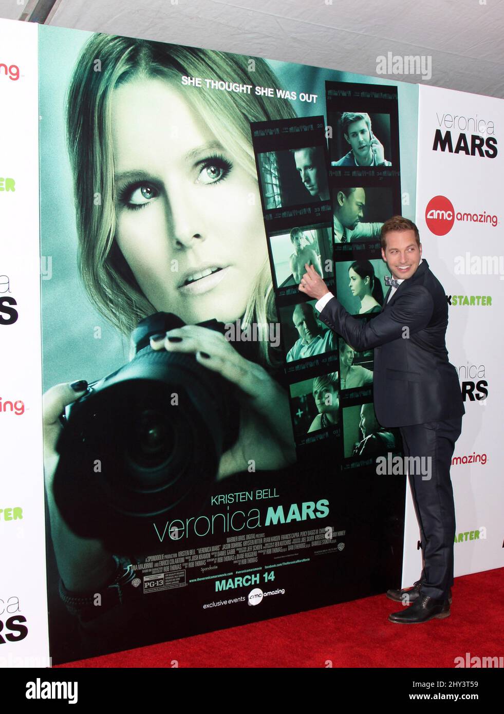 Ryan Hansen attending the Veronica Mars New York Premiere held at the ...