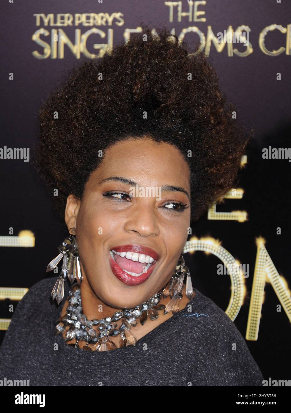Macy Gray attending Tyler Perry's "The Single Mom's Club" world ...