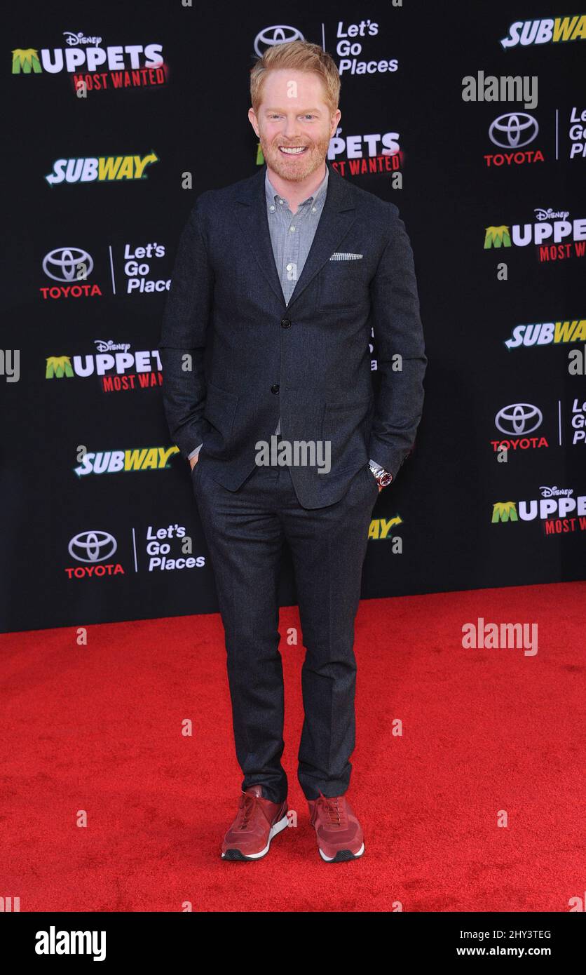 Jesse Tyler Ferguson attending the Muppets Most Wanted Los Angeles ...