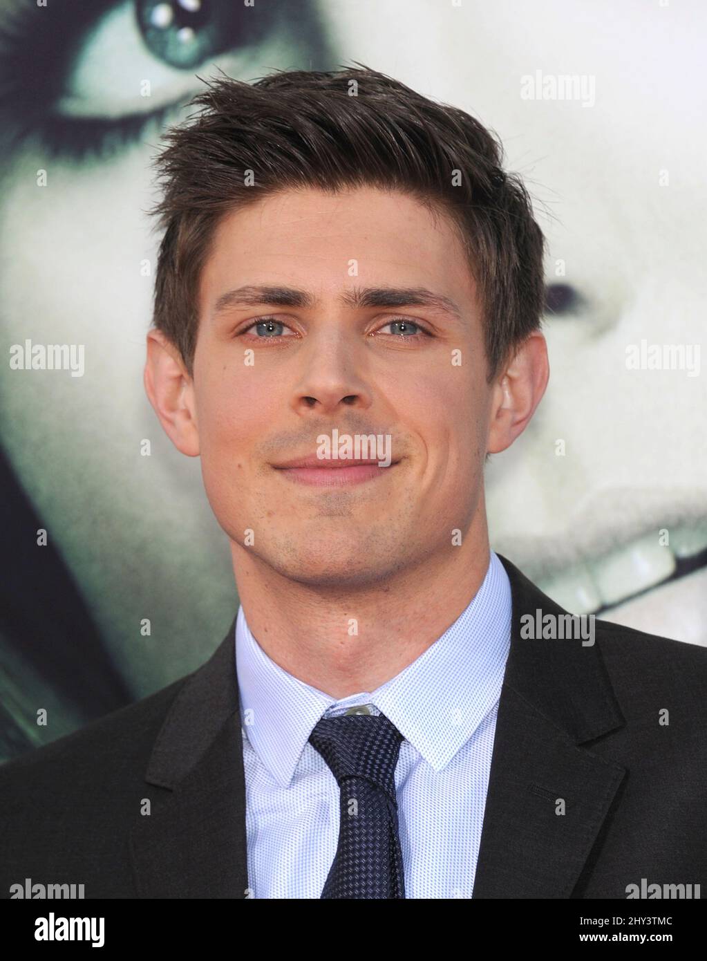 Chris Lowell attending the premiere of Veronica Mars in Los Angeles ...