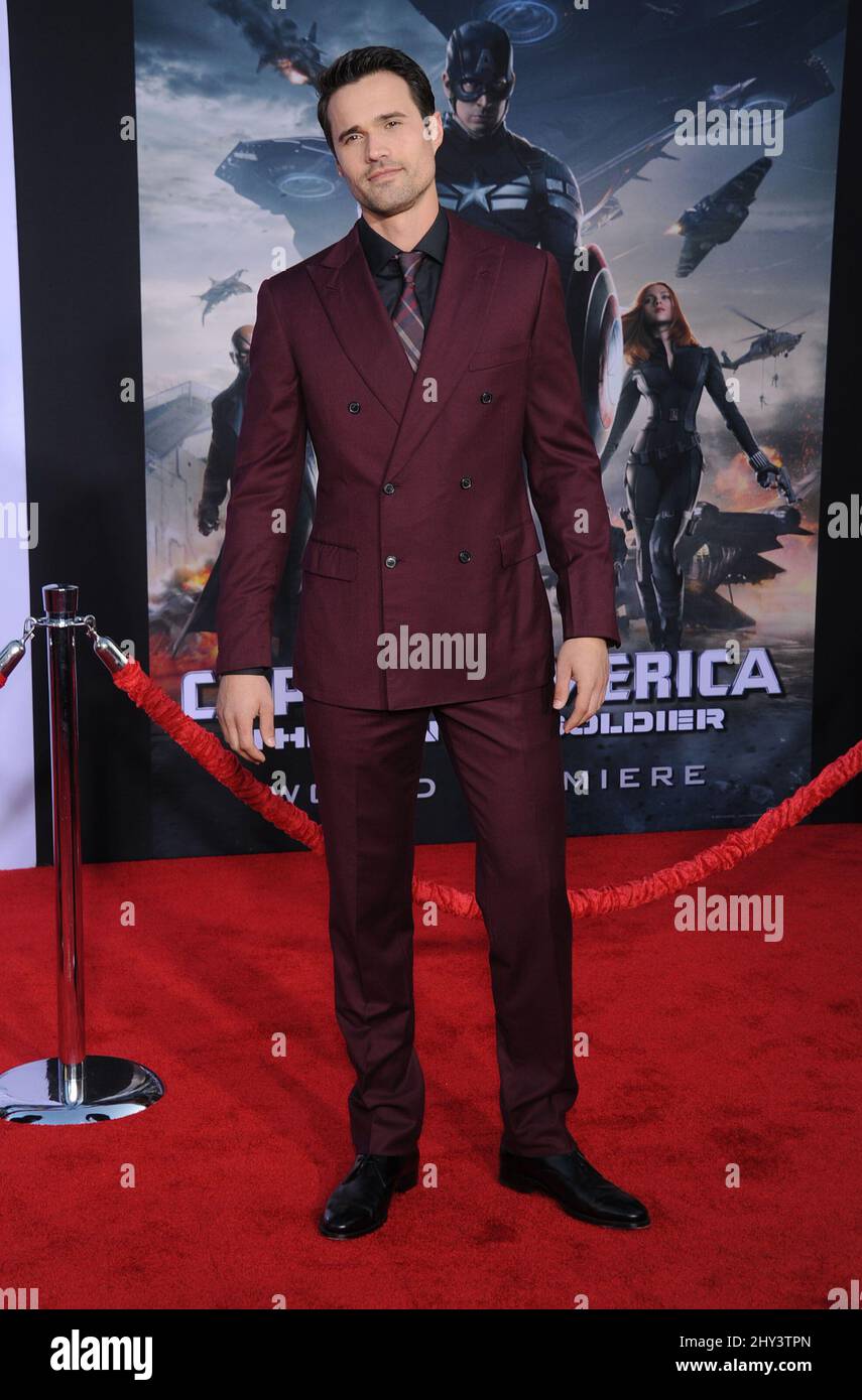 Brett dalton attending premiere captain america hi-res stock ... Brett dalton attending premiere captain america hi-res stock ...