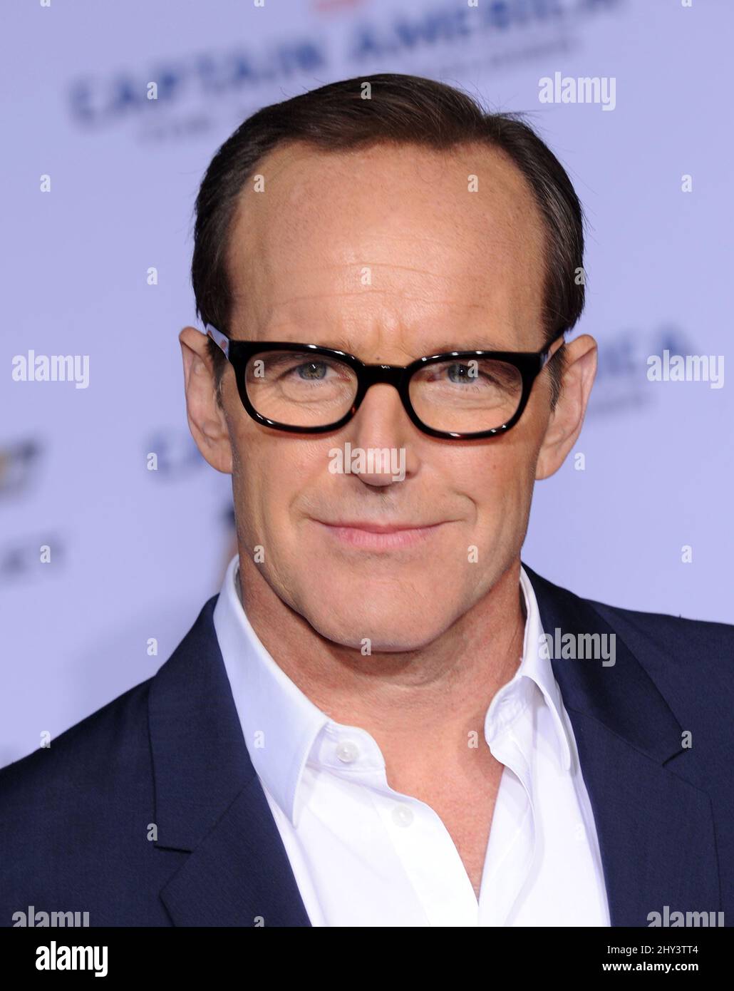 Clark Gregg attending the premiere of Captain America: Winter Soldier ...