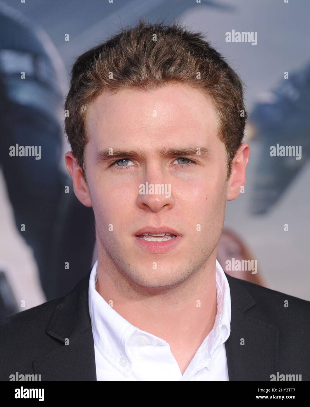 Iain decaestecker attending premiere captain america hi-res stock ...