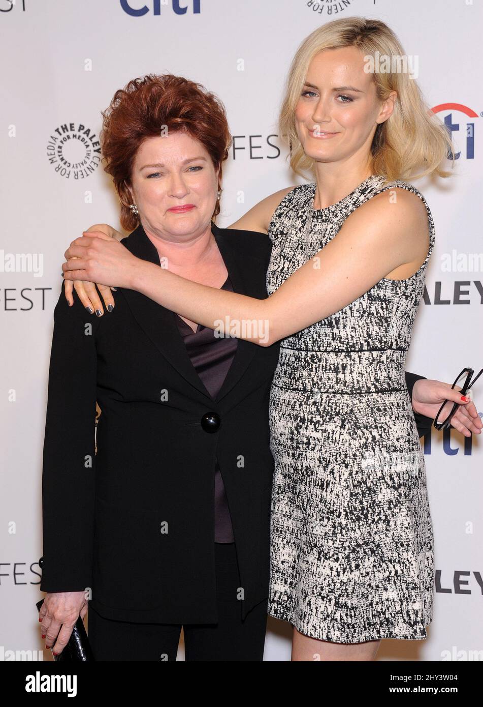 Kate Mulgrew & Taylor Schilling attending the Orange Is The New Black ...