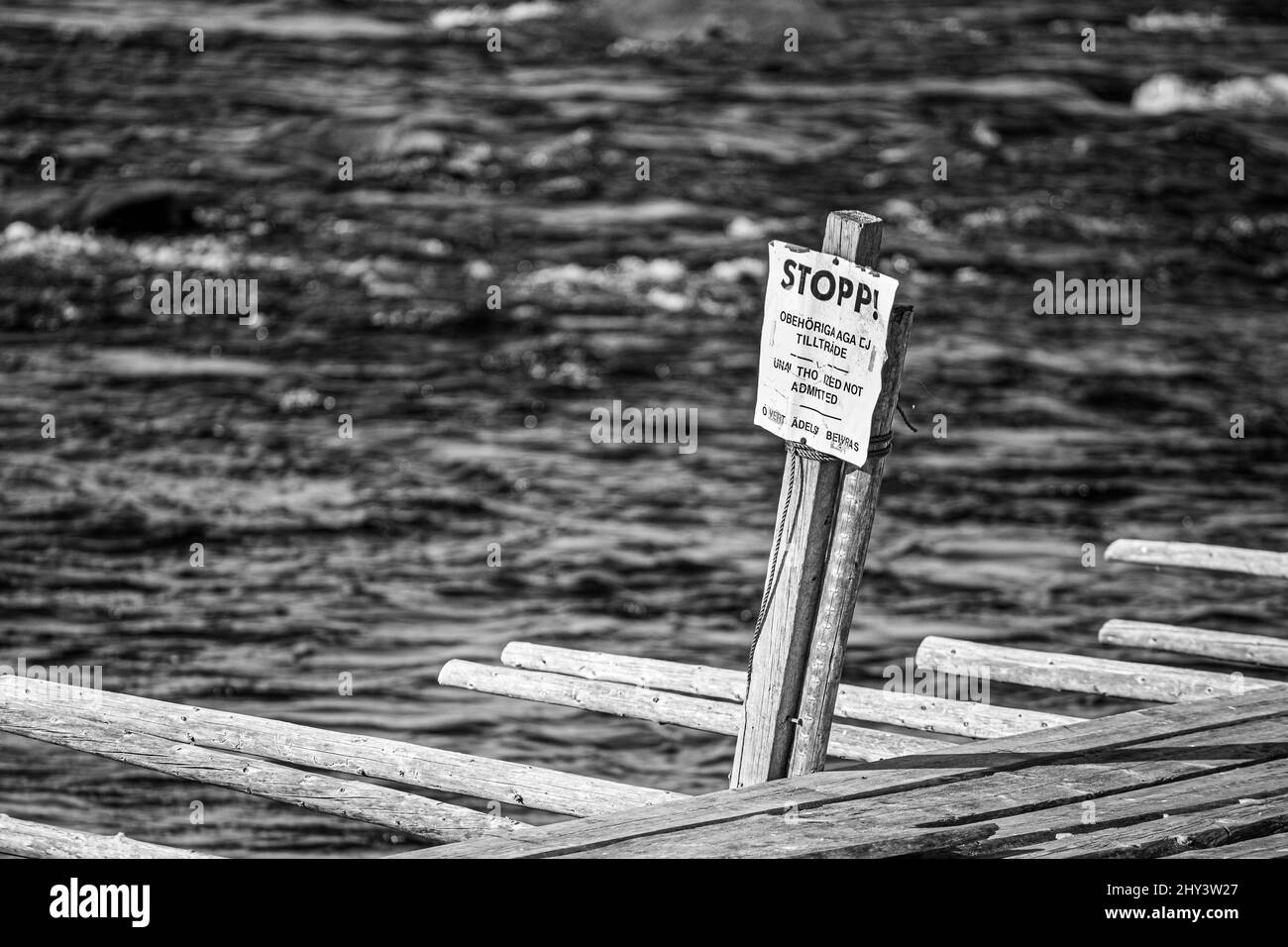 Stop dock Black and White Stock Photos & Images - Alamy