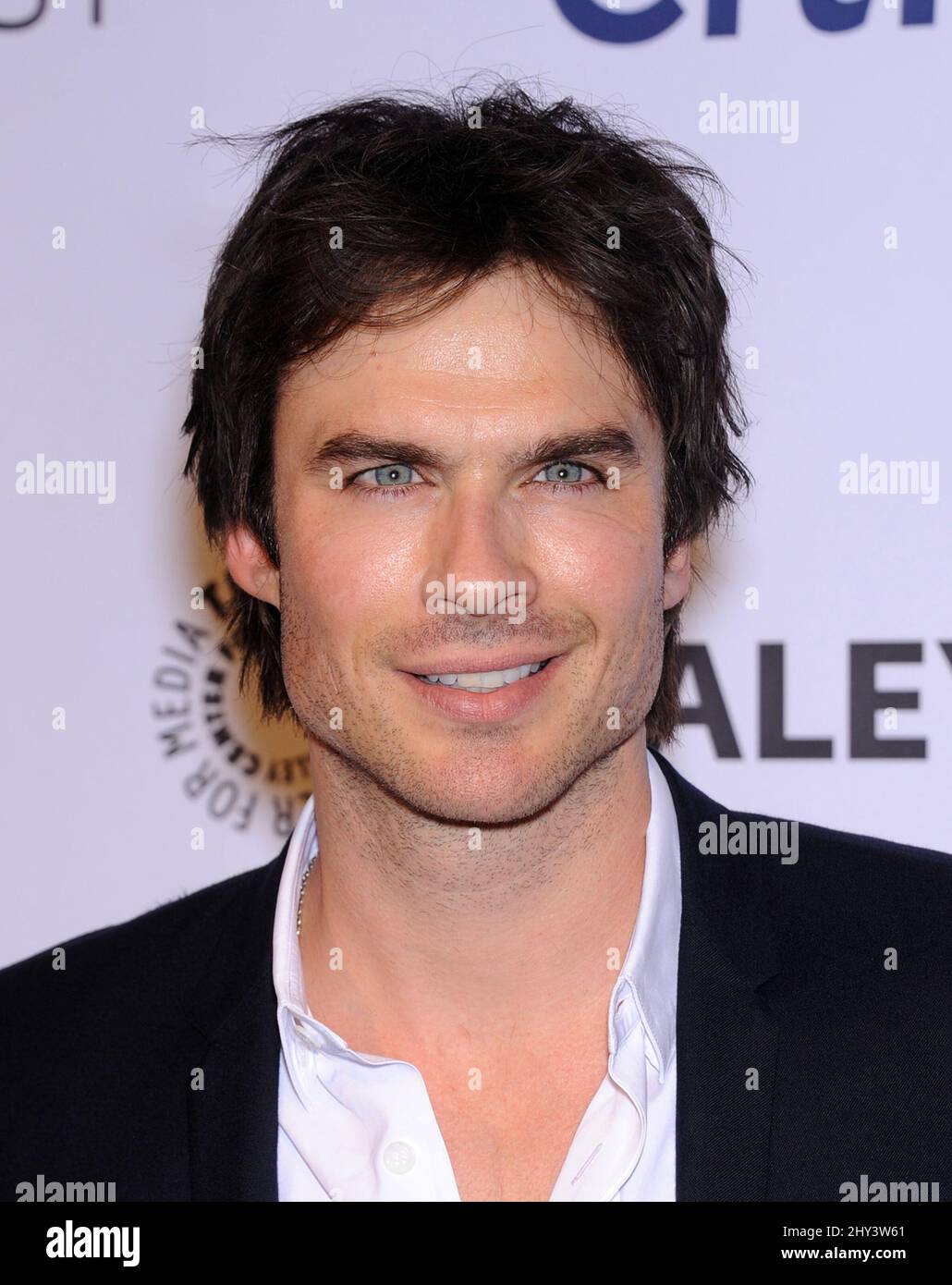 Ian Somerhalder arrives for the Lost 10th Anniversary Reunion event ...