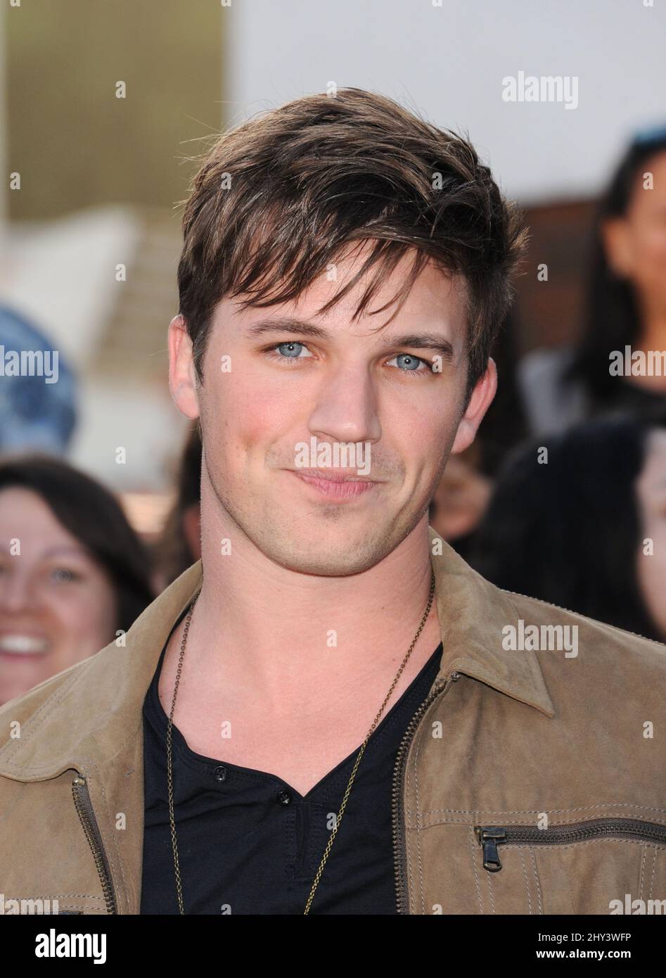 Matt Lanter arriving for the Divergent Premiere held at the Regent ...