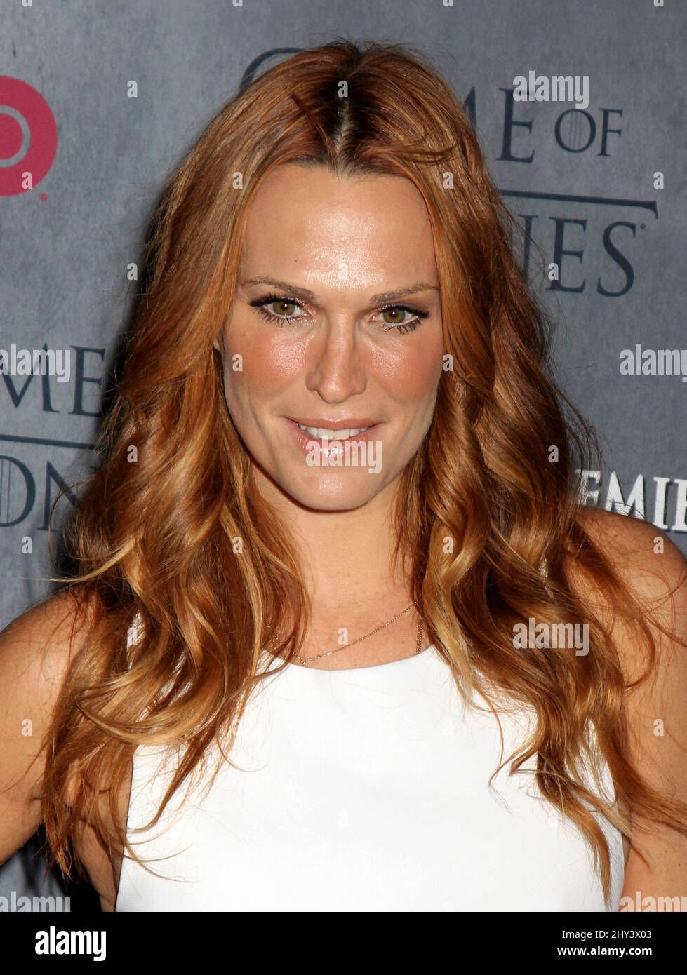 Molly Simms attending the season four premiere of Game of Thrones in ...