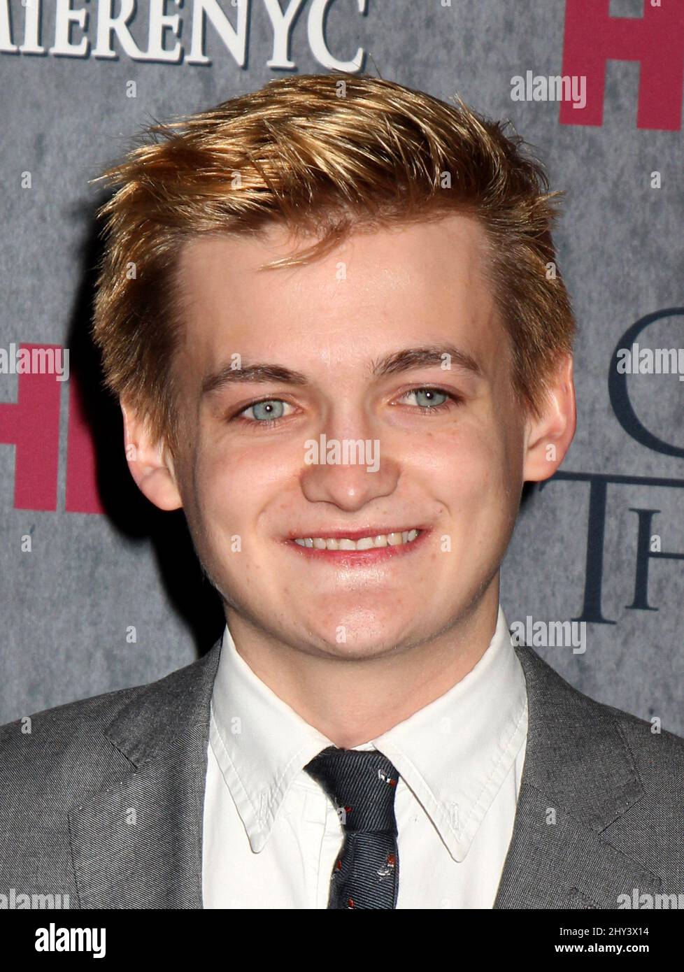 Jack Gleeson attending the season four premiere of Game of Thrones in ...