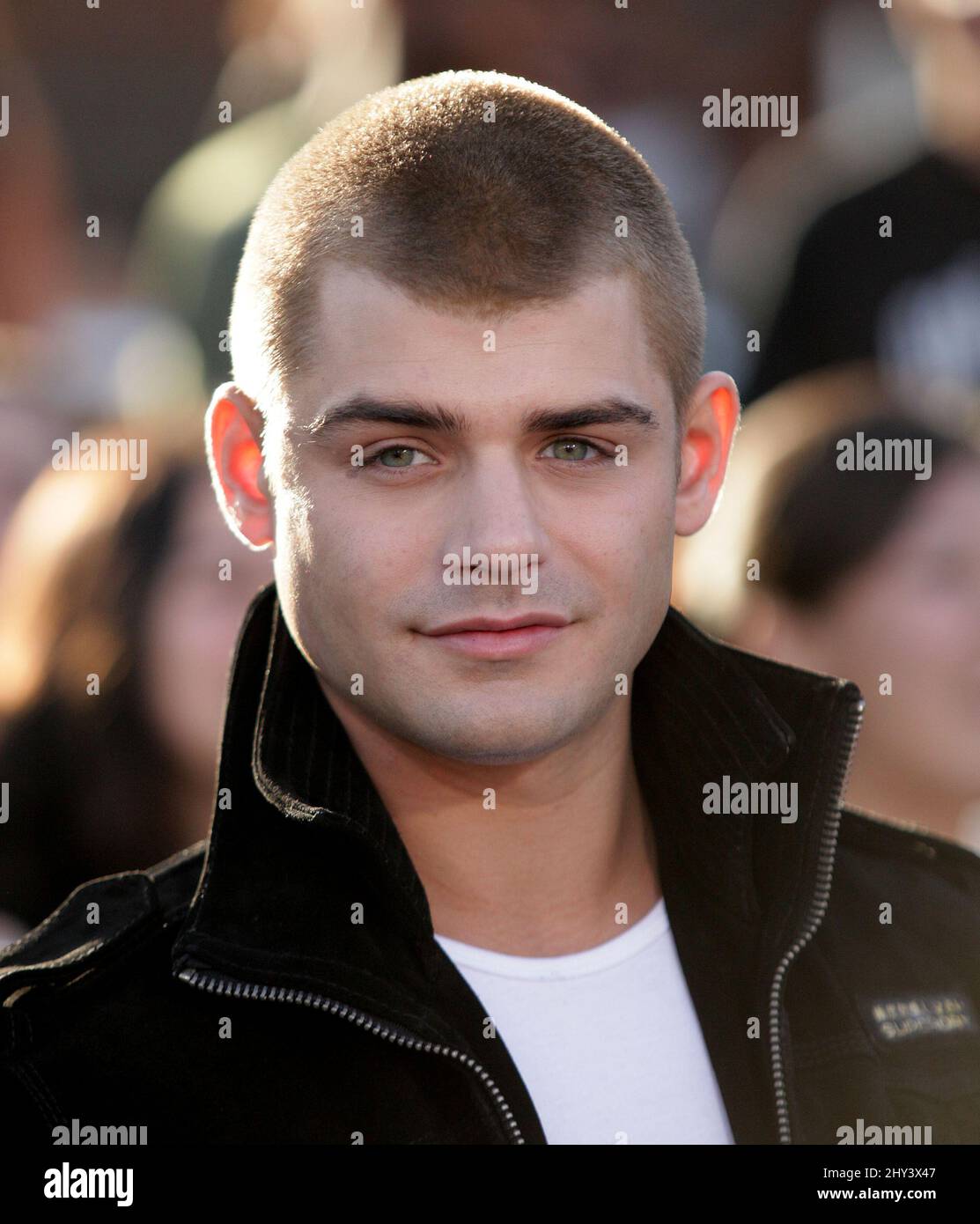 Garrett Clayton attending the 'Divergent' Premiere in Los Angeles Stock ...