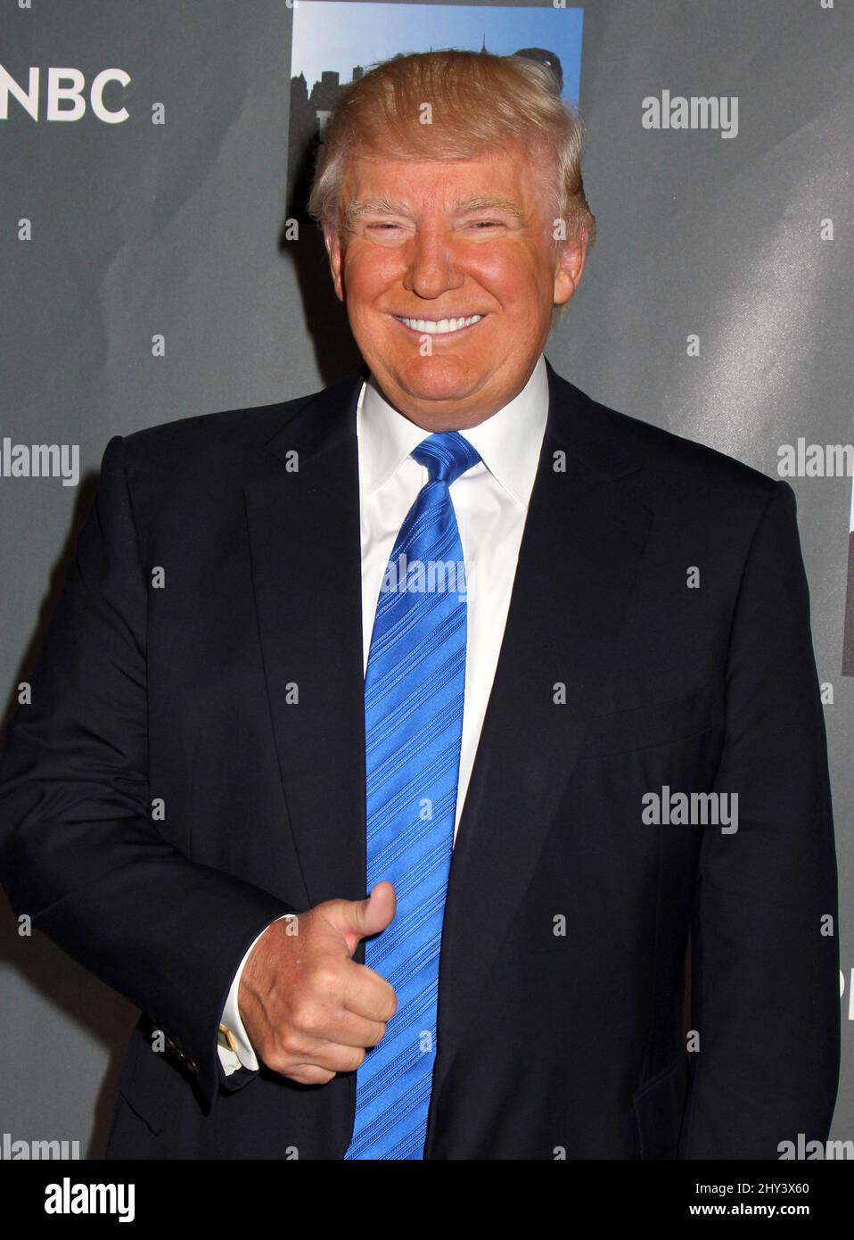 Donald Trump attending "The Celebrity Apprentice" Press Conference ...