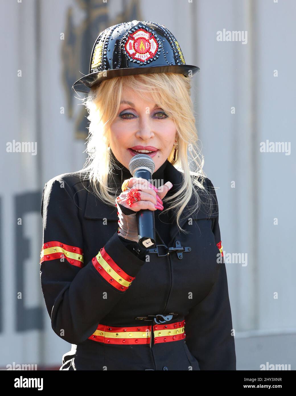 Dolly Parton Launches the FireChaser Express at the Wilderness Pass at ...