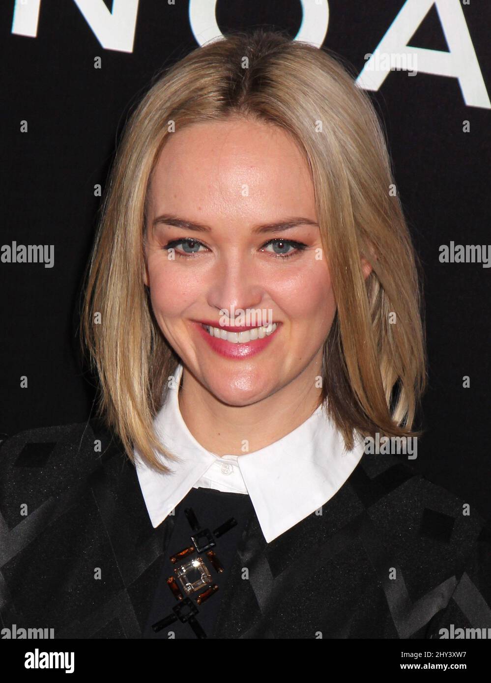 Jess Weixler attending the premiere of "Noah" in New York Stock Photo ...