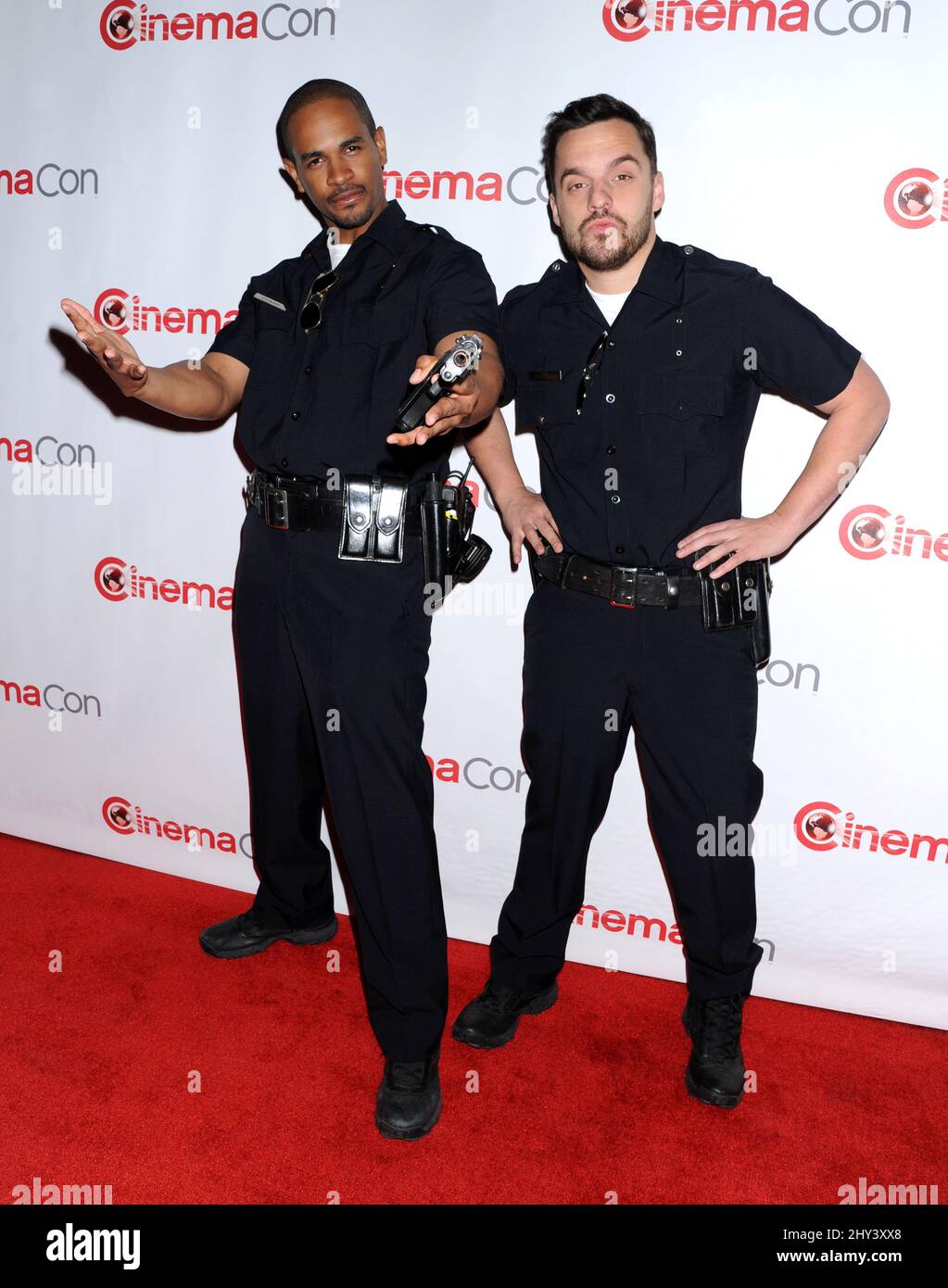 Damon Wayans Jr. and Jake Johnson attends the 20th Century Fox ...