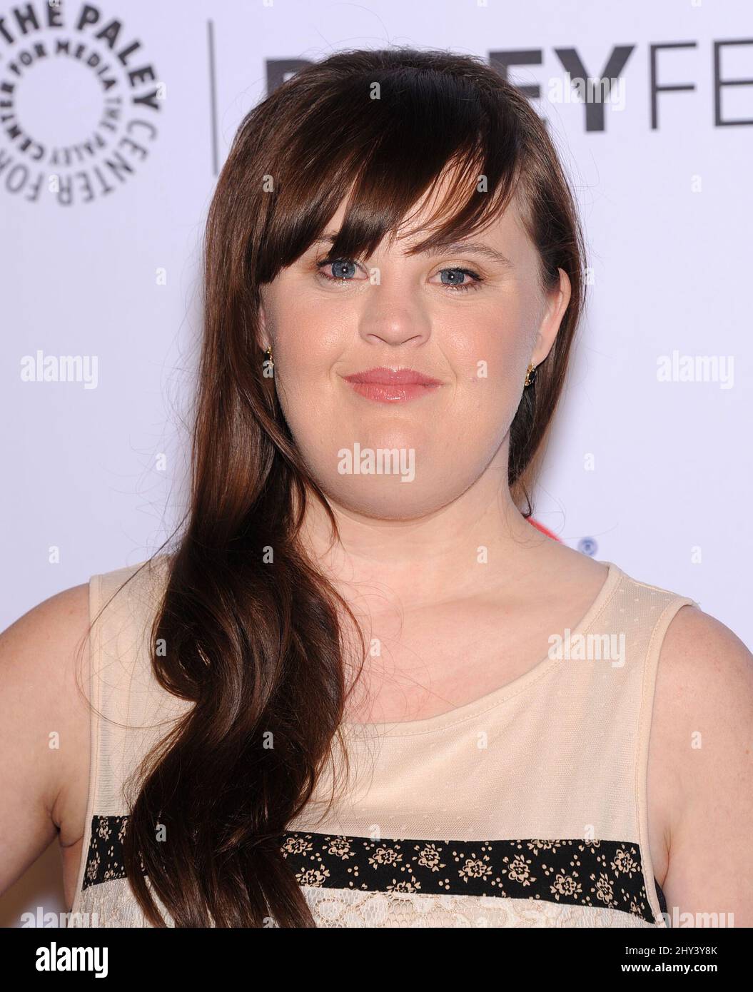 Jamie brewer attending photocall american horror story hi-res stock ...