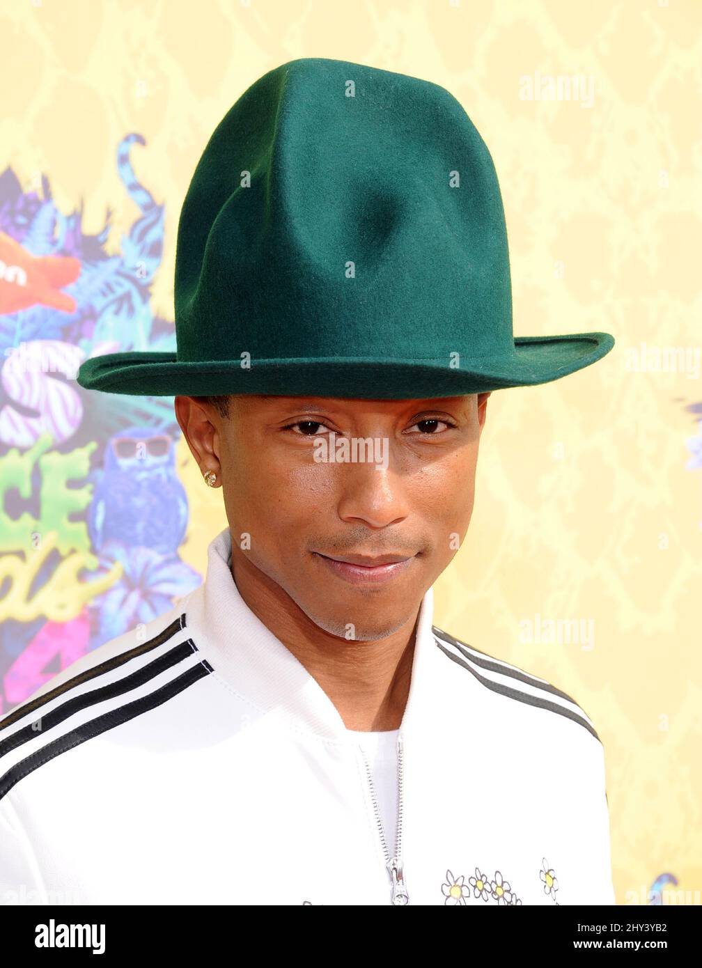 Pharrell Williams attending the Nickelodeon's 27th Annual Kids' Choice ...