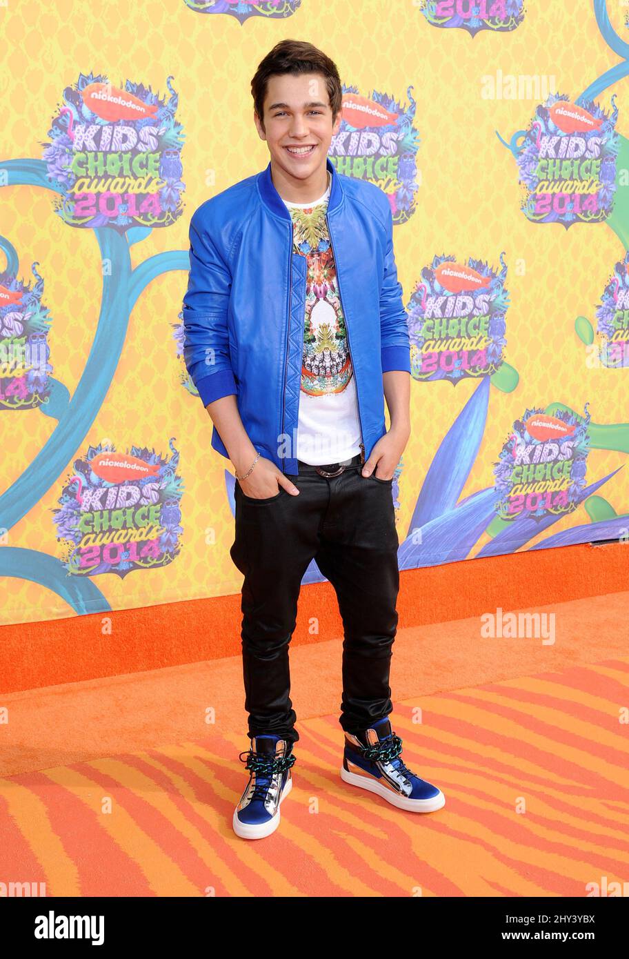Austin Mahone attending the Nickelodeon's 27th Annual Kids' Choice ...