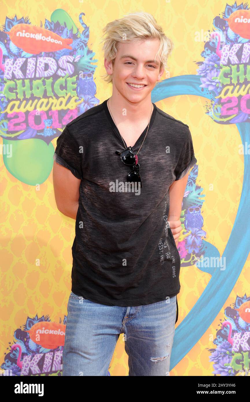 Ross Lynch attends Nickelodeon's 27th Annual Kids' Choice Awards, held ...