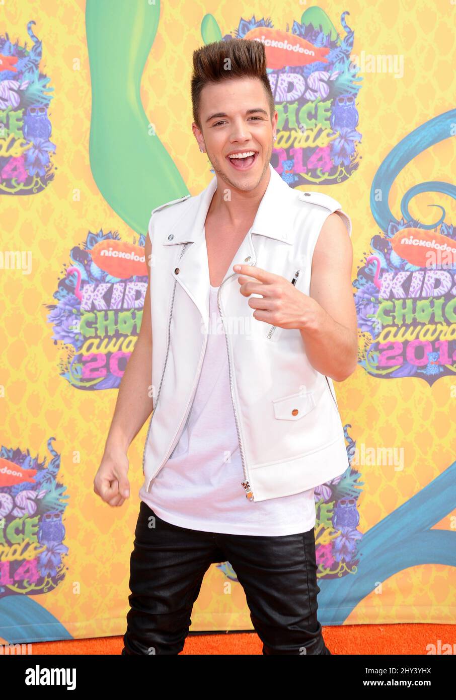 Luca Hanni attends Nickelodeon's 27th Annual Kids' Choice Awards, held ...