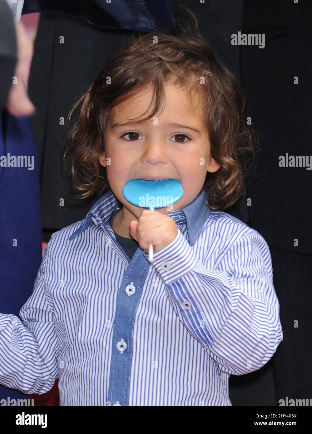 Flynn Bloom Orlando Bloom Hollywood Walk of Fame Star Ceremony Stock ...