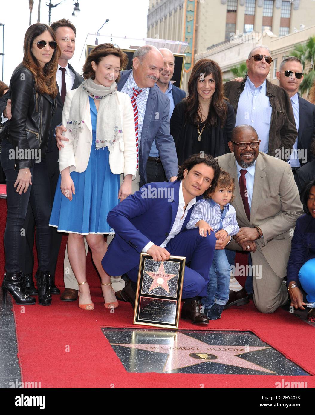 Robin Baum, Samantha Bloom, Colin Stone, Orlando Bloom, Flynn Bloom and ...