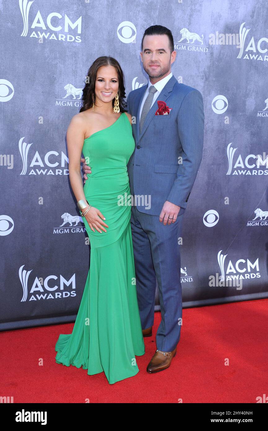 David Nail attending the 49th Annual Academy of Country Music Awards ...