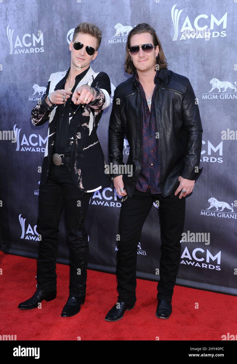 Florida Georgia Line attending the 49th Annual Academy of Country Music ...