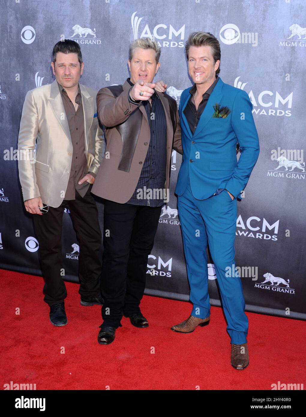 Rascal Flatts attending the 49th Annual Academy of Country Music Awards ...
