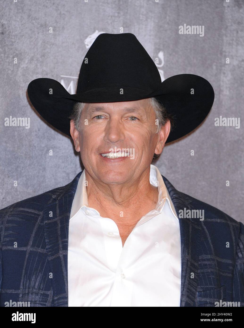 George Strait attending the 49th Annual Academy of Country Music Awards ...