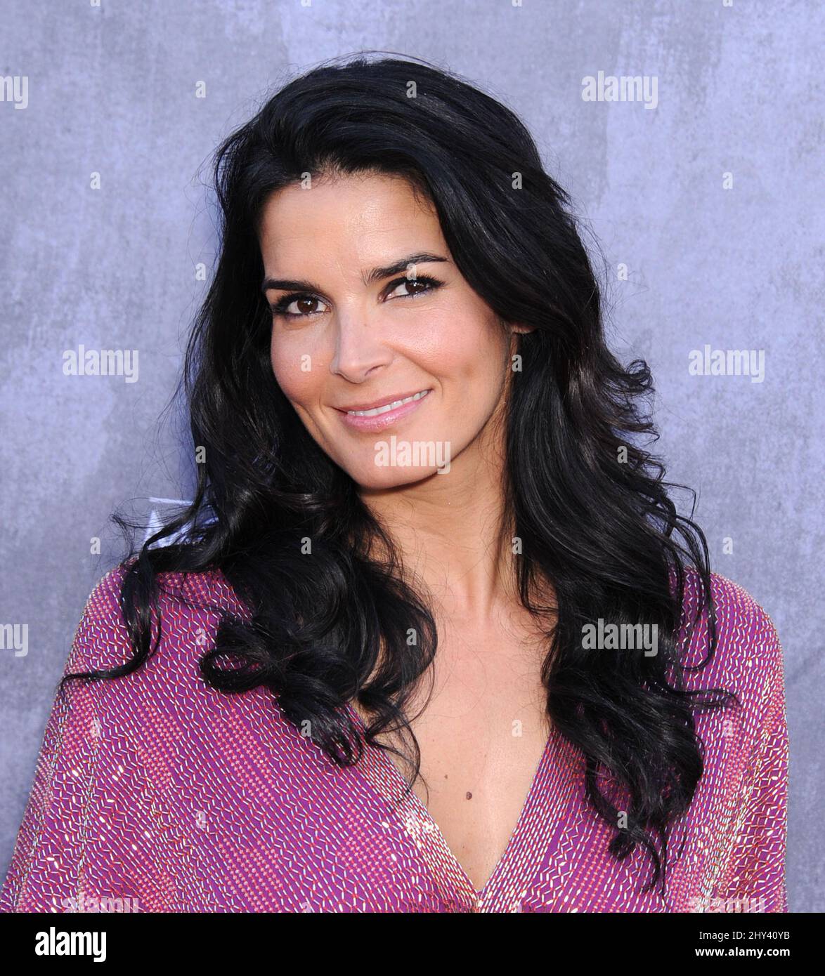 Angie Harmon attending the 49th Annual Academy of Country Music Awards ...