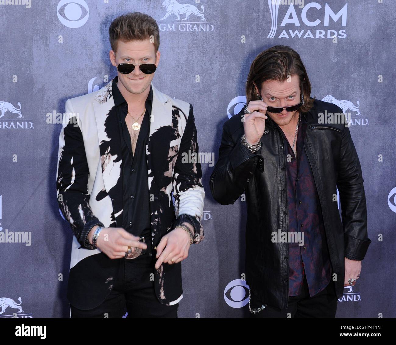 Florida Georgia Line attending the 49th Annual Academy of Country Music ...
