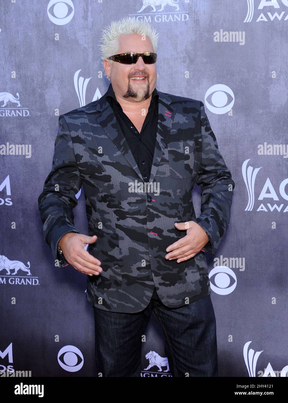 Guy Fieri attending the 49th Annual Academy of Country Music Awards ...
