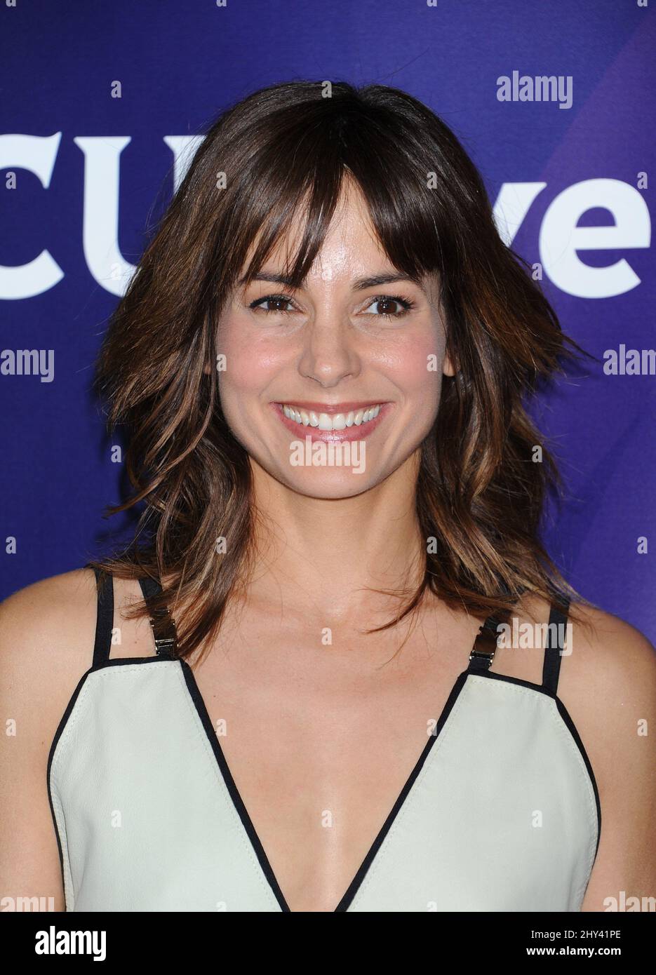 Stephanie Szostak attending the NBC Universal Summer Press day in ...