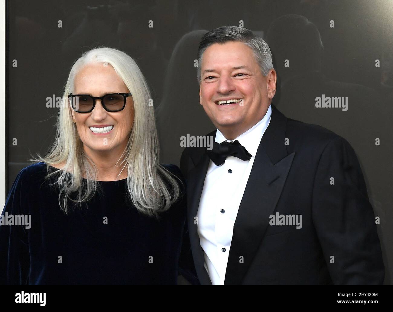 Jane Campion, Ted Sarandos attend the 27th Annual Critics Choice Awards ...
